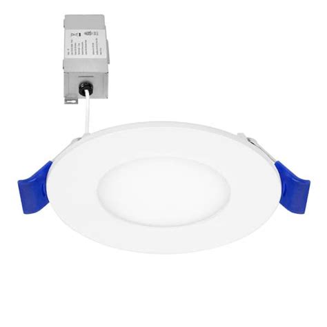 Reviews For Maxxima 3 In Slim Recessed Led Downlight Canless Ic Rated