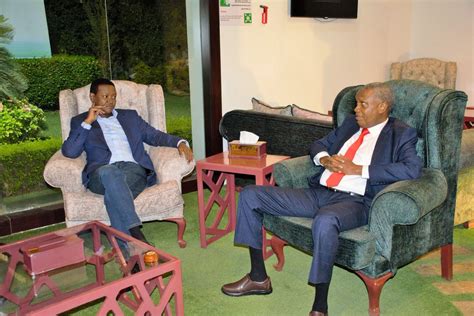 Hot 96 Fm Kenya On Twitter Foreign Affairs Cs Alfred Mutua Arrived In