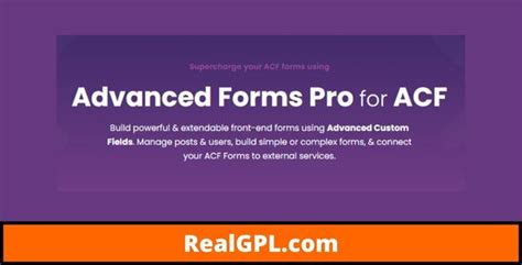 download advanced forms pro for acf gpl v1 9 3 6