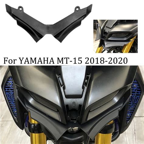 For Yamaha Mt15 Mt 15 2018 2021 Wings Front Pneumatic Fairing Wing Tip Protective Cover Black