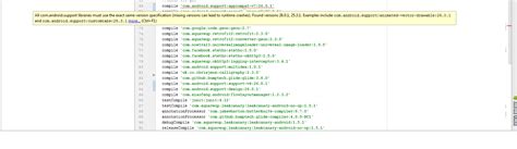 Android Facebook Sdk Dependency Conflict Stack Overflow