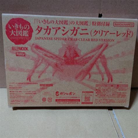 Amazon いきもの大図鑑 タカアシガニ クリアーレッド 特別付録 いきもの大図鑑の大図鑑 アイドル・芸能人グッズ 通販