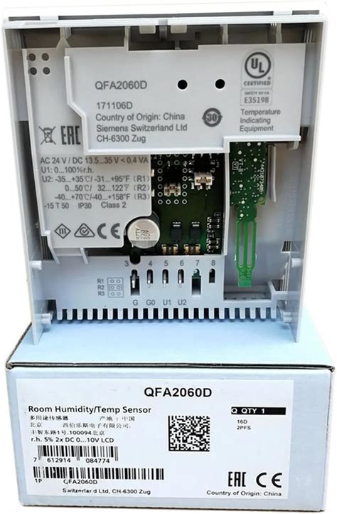 Qfa2060d Room Temperature And Humidity Sensor Qfa2060d Sealed In Box 1 Year Warranty