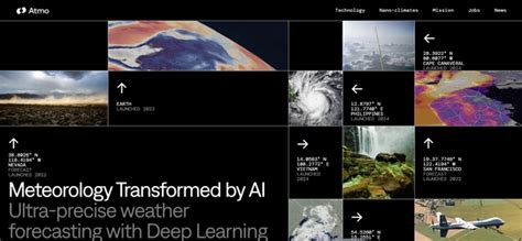 Atmo Ultra Precise AI Weather Forecasting Atmo Ultra Precise AI Weather Forecasting