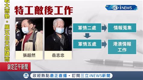 退役將校爆發共諜案 軍情局涉案三人到中國整整十次與對岸情治單位碰面 台灣首位赴中特務張超然高調喊冤│記者 謝孟哲 吳承斌