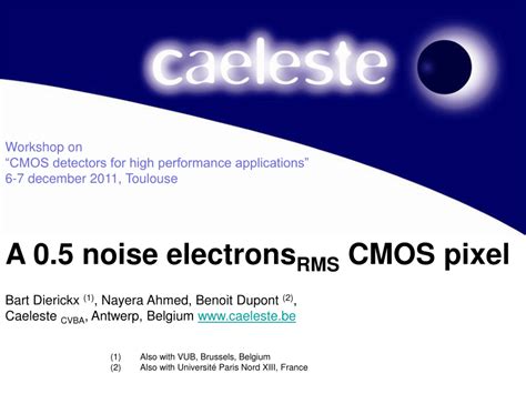 PDF A Noise ElectronsRMS CMOS Pixel