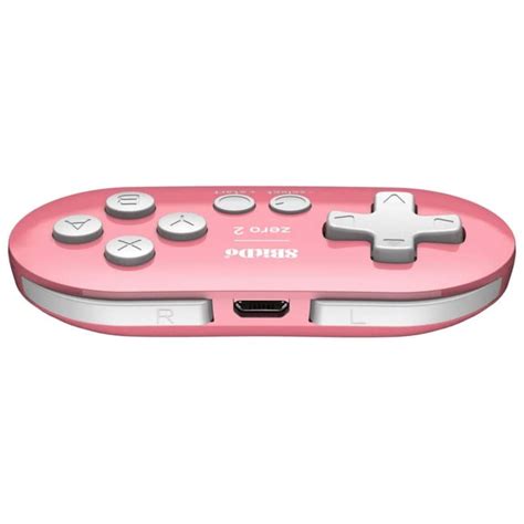 Gamepad 8bitdo Zero 2 Rosa Conexión Bluetooth