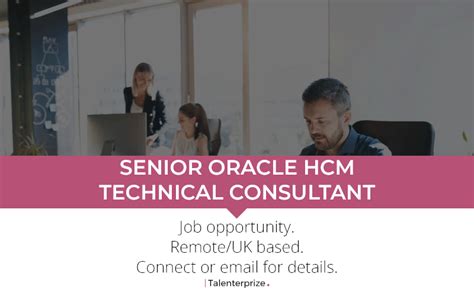Talenterprize On Linkedin Oracle Oraclejobs Oraclecloud Oraclehcm Cloud