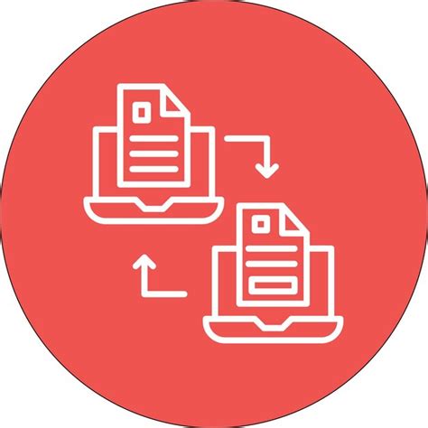 Premium Vector Data Transfer Vector Illustration Style