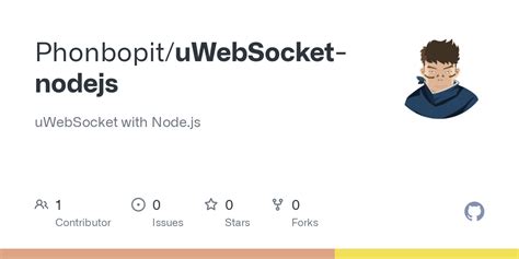GitHub Phonbopit UWebSocket Nodejs UWebSocket With Node Js