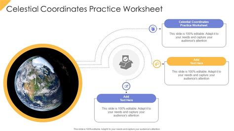 Celestial Coordinates Practice Worksheet In Ppt Powerpoint Presentation Slide Templates Cpp Ppt