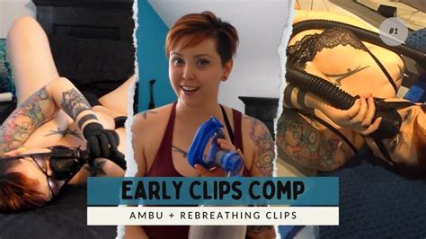 Ambu Bag And Rebreathing Masturbation Compilation Featuring Leela Lapin Three Clips For