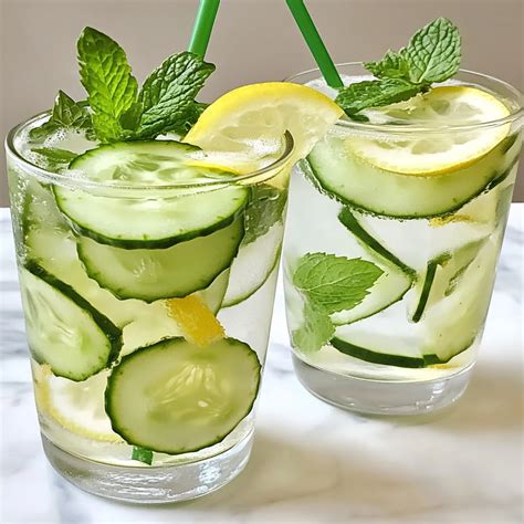 Cucumber Mint Detox Water