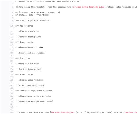 Pair Gitlab And The Good Docs Project Template To Improve Release Notes Gitlab