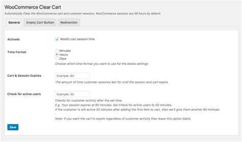 Woocommerce Clear Cart And Session Automatically Plugins