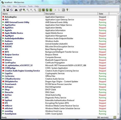 Manage Windows Services With Winservices Ghacks Tech News