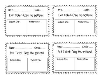 Music Exit Tickets Set One By Kate S Music Room TPT