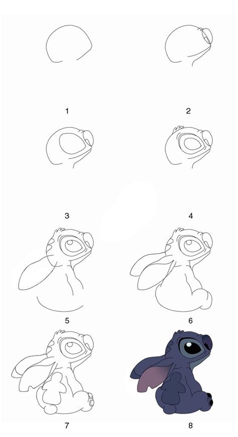 Leicht Disney Figuren Zeichnen Schritt Für Schritt