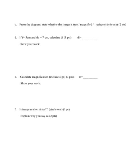 Solved Lab 9 Mirrors Post Lab Questions 1 According To The Chegg Com