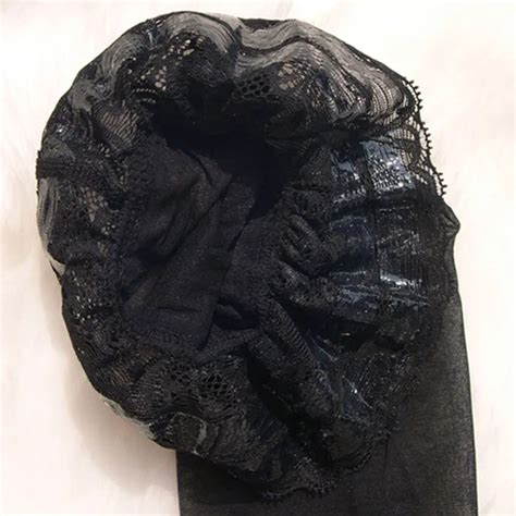 New Black Silk Stockings For Sale Ultrathin Lace Top Sheer Thigh High