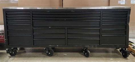Heavy Duty 24 Drawer Mobile Workbench Tool Chest With Stainless Steel