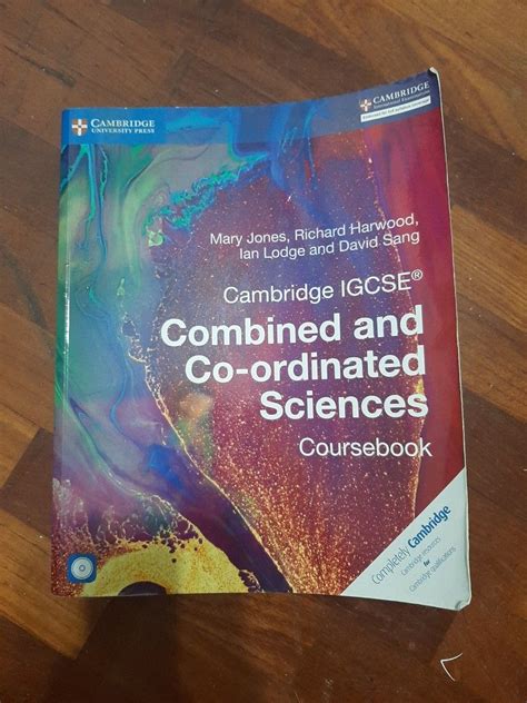 Camvridge Igcse Combined And Coordinated Sciences Hobbies And Toys Books And Magazines Textbooks