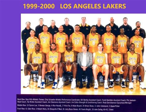 Lakers 2000 Team