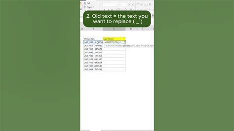 How To Use Substitute Function In Excel Excel Exceltricks Exceltips