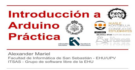 Introducción A Arduino Práctica Pdf Document