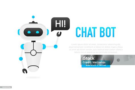 챗봇 아이콘 개념 챗봇 또는 채터봇 웹 사이트 또는 모바일 응용 프로그램의 로봇 가상 지원 벡터 일러스트레이션 Brand