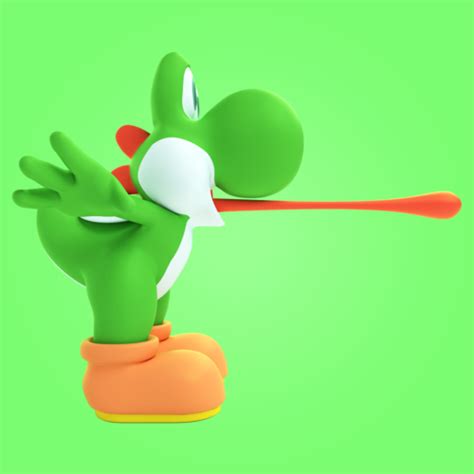 Yoshi Tongue Png Mcdonalds Yoshi Super Mario Happy Meal Toy 2
