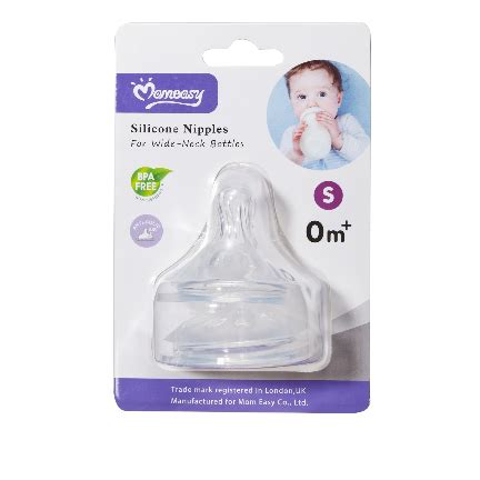 Jual Momeasy Puting Silicone Untuk Botol Susu Berleher Lebar Untuk Usia 0 Bulan Nipple For