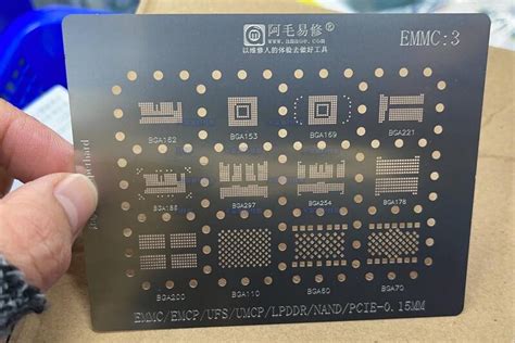 含稅 阿毛易修 Emmc3 Emcp Ufs Umcp Lpddr Pcie Nand 字庫硬碟記憶體鋼網 Kw183 露天市集 全台最大的網路購物市集