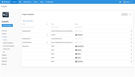 Octopus Deploy 4 0 Variable Editor Redesign Octopus Deploy