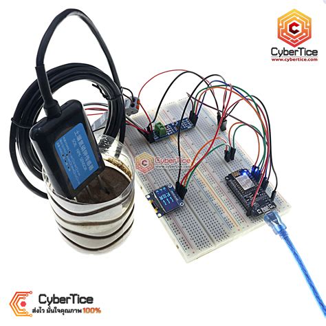 สอนใช้งาน Esp8266 Soil Npk Sensor เซ็นเซอร์วัดธาตุสารอาหารในดิน Rs485