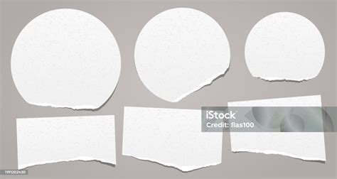 찢어진 노트 세트 회색 배경에 붙어 노트북 거친 종이 벡터 일러스트레이션 0명에 대한 스톡 벡터 아트 및 기타 이미지 0명 라벨 리스트 Istock