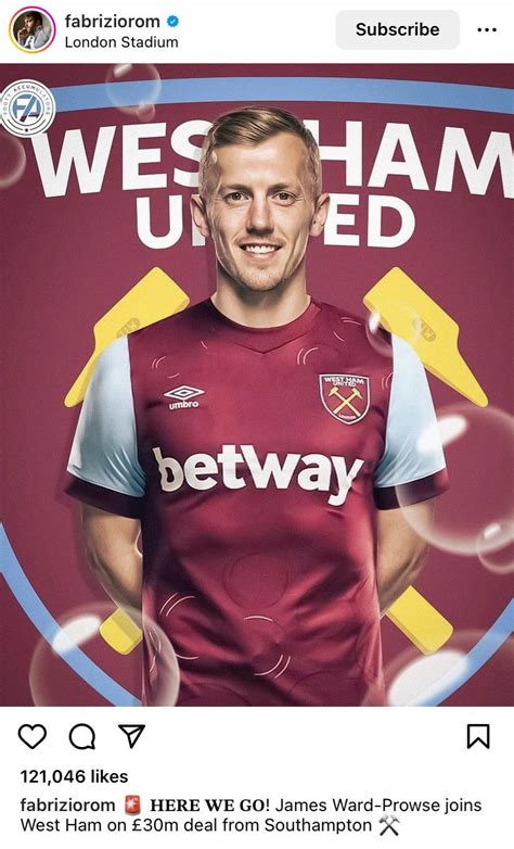 is jwp a must have james ward prowse joins west ham for £30m r draftepl