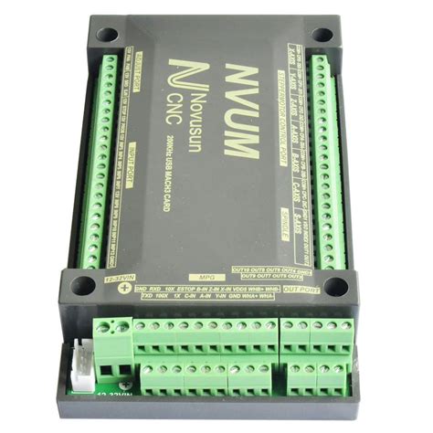 Nvum 4 Axis Cnc Controller Mach3 Usb Interface Board Card 200khz For Stepper Mot [nvum] £128
