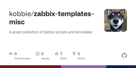 Github Kobbie Zabbix Templates Misc A Great Collection Of Zabbix Scripts And Templates