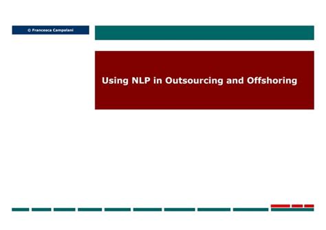 Nlp In Outsourcing And Offshoring Pdf