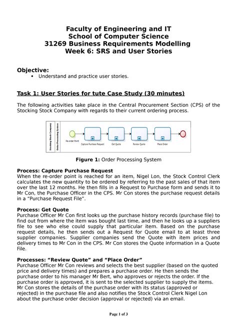 Week 6L Tut Tasks Faculty Of Engineering And IT Babe Of Computer Science 31269 Business