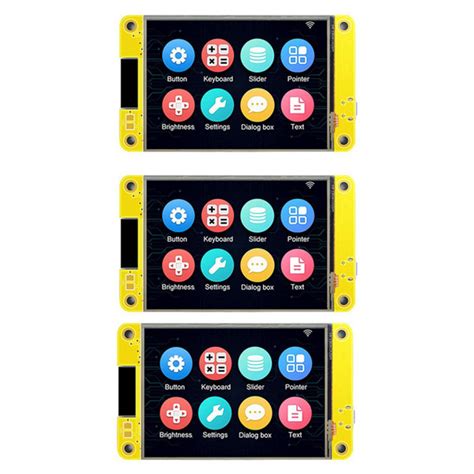 3x Esp32 Макетная плата Wi Fi Bluetooth 2 8 дюймовый 240x320 Смарт