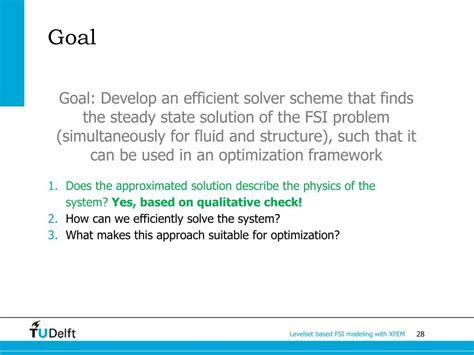 Ppt Levelset Based Fluid Structure Interaction Modeling With The Extended Finite Element