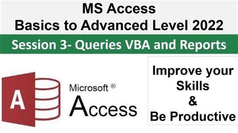 Abrar Hussain On Linkedin Ms Access Basics To Advanced Level Session