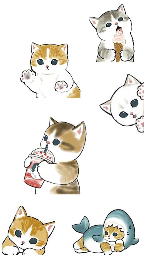 Cute Cat Aesthetic Wallpaper