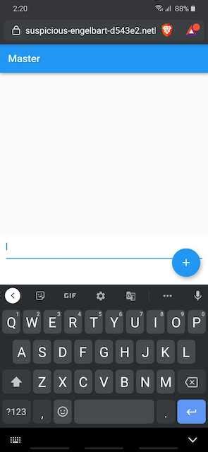 Web Textfield Near The Bottom Be Obscured When Keyboard Comes Up On Mobile Phone Issue