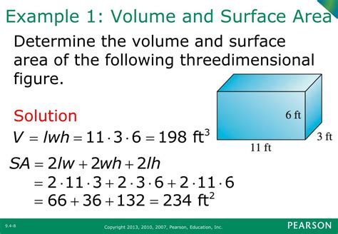 PPT Section 9 4 Volume And Surface Area PowerPoint Presentation Free