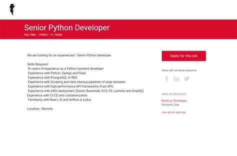 Prahlad Dixit On Linkedin Python Kilowott