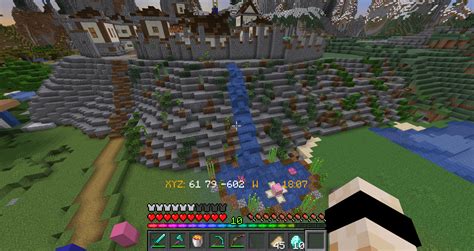 Tried To Terraform A Small Hill That My Village Is On Any Tips R Minecraft