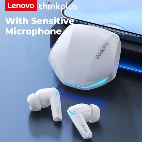 Lenovo Gm Pro Tws Gaming Bluetooth Earphone Bluetooth Low Latency Wireless Headset With Mic